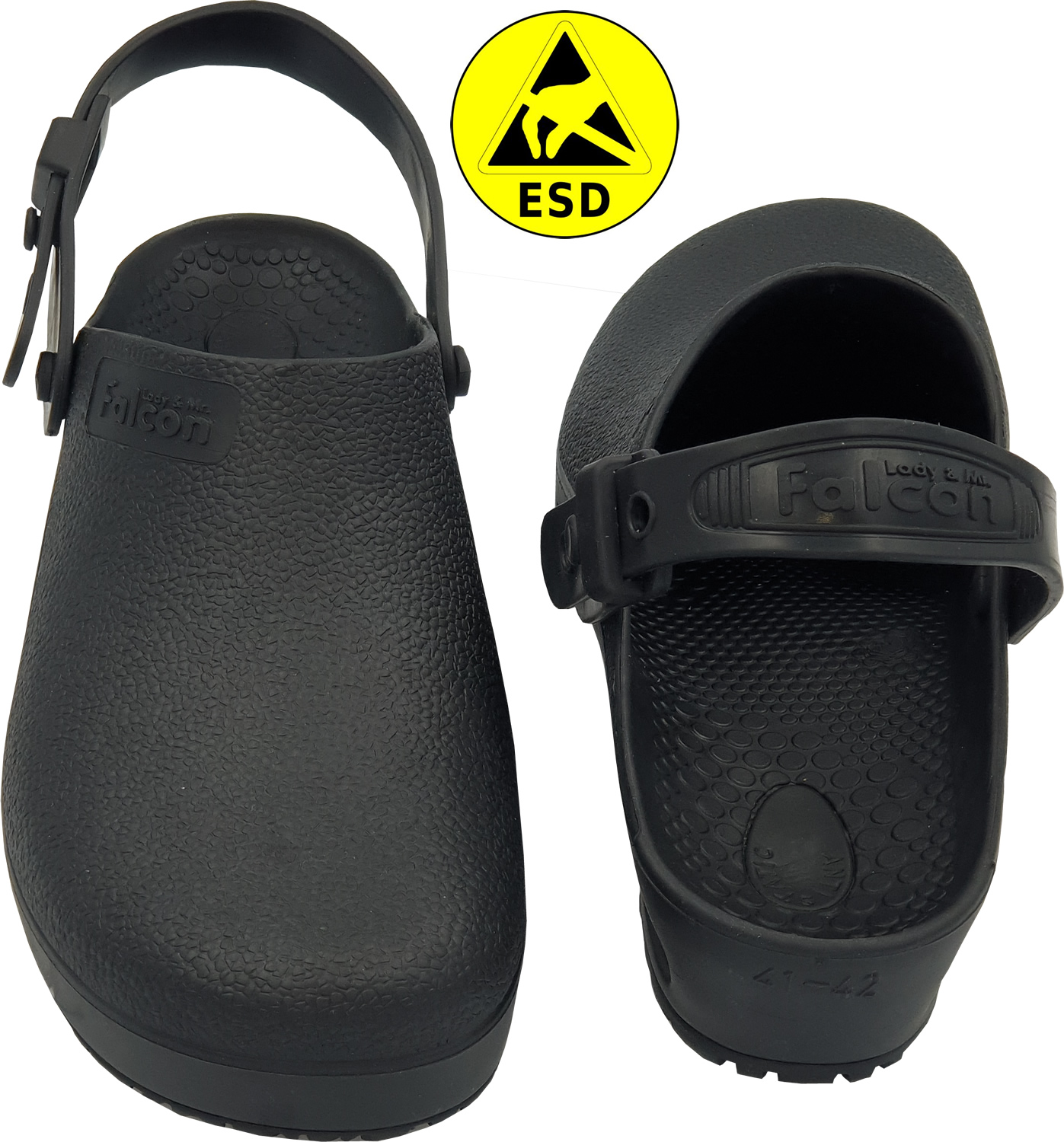 Antistatic ESD Clog with Safety Strap | Best ESD Footwears