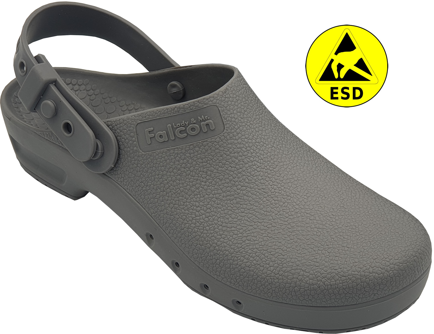 Antistatic ESD Clog with Safety Strap | Best ESD Footwears