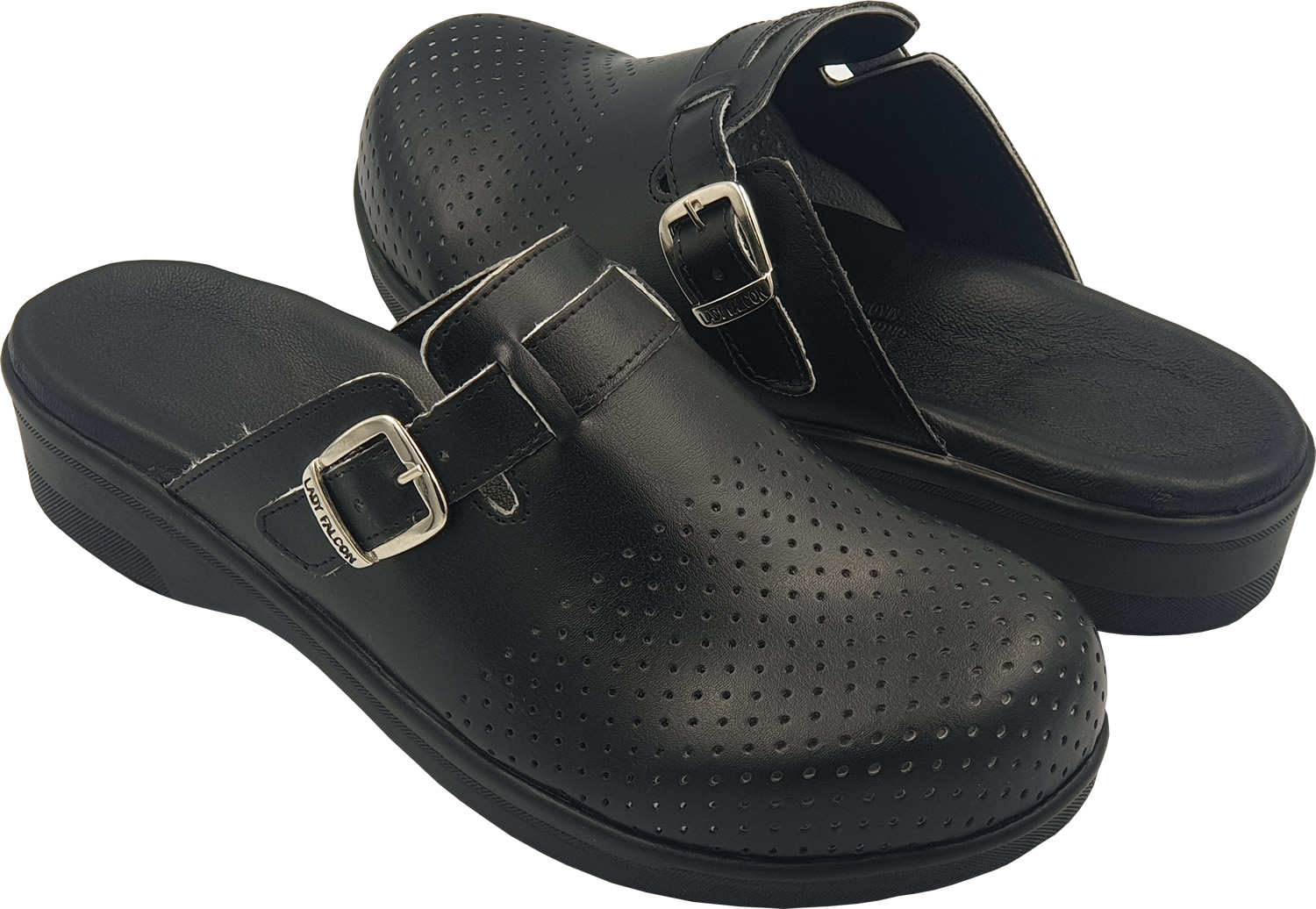 Leather Hospital Nursing Clogs HD222 - Womens Nursing Clogs