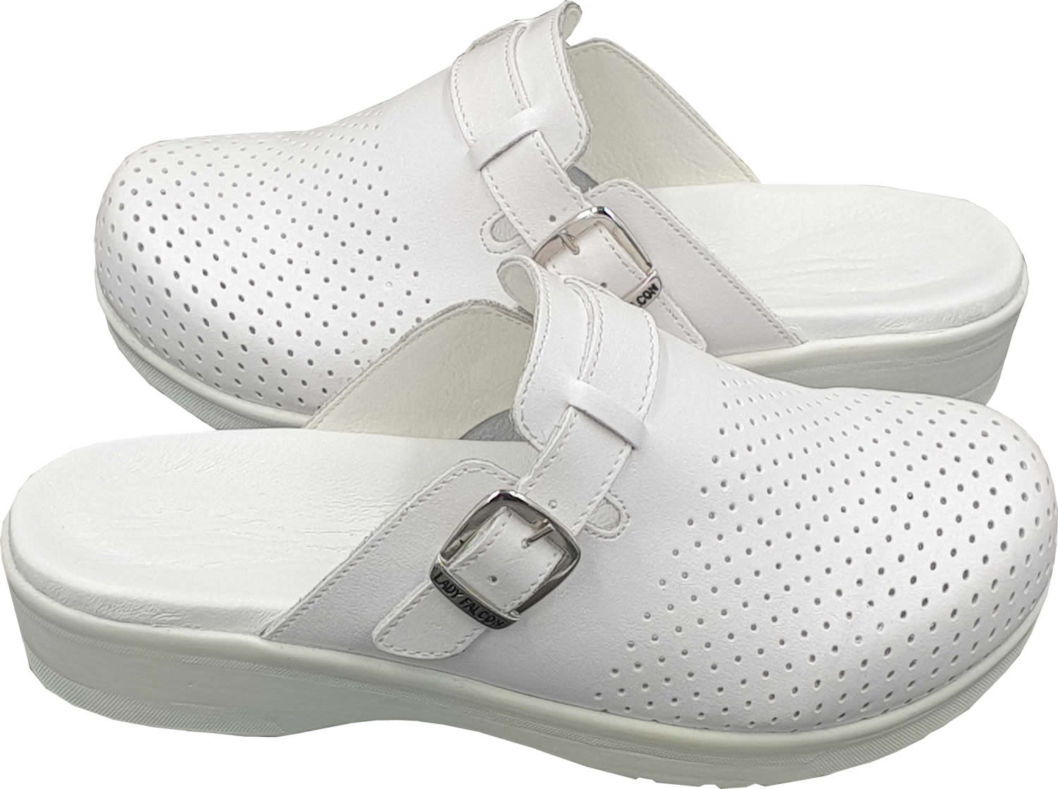 Leather Hospital Nursing Clogs HD222 - Womens Nursing Clogs